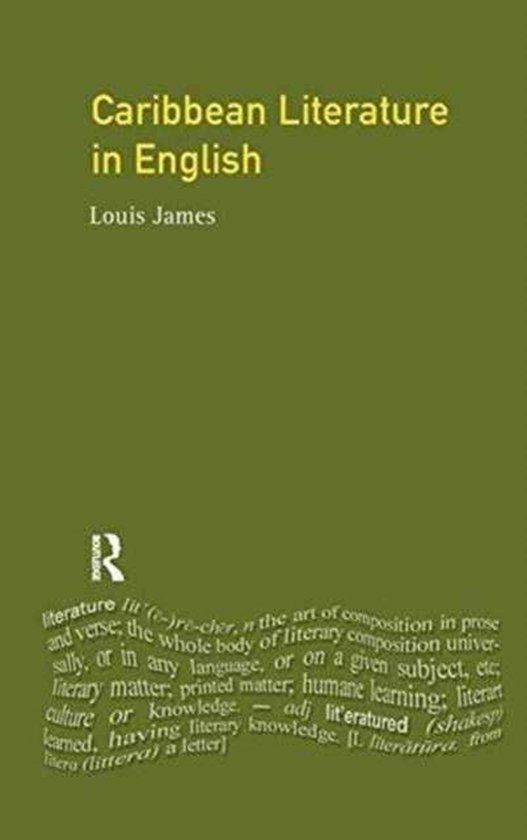 Caribbean Literature in English | 9781138163140 | Louis James | Boeken ...
