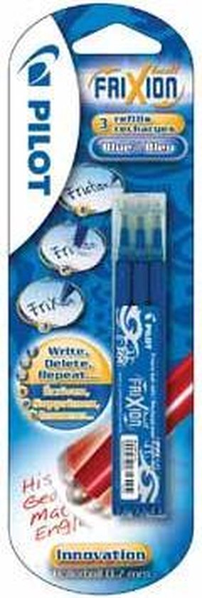 Rollerpenvulling pilot frixion bls-fr7 m blauw | bol
