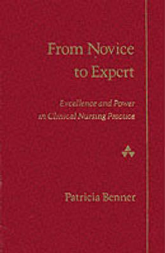 From Novice to Expert, Patricia Benner | 9780201002997 | Boeken | bol.com