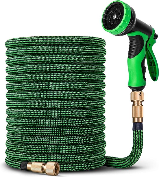 Flexibele tuinslang 30 m waterslang rekbare flexibele slang | 1/2 inch ...
