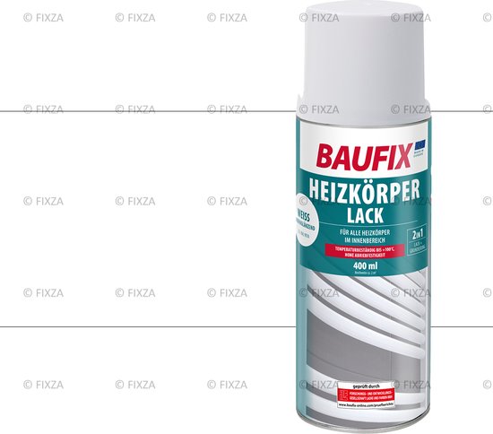 BAUFIX Radiatorlak Spuitlak wit 400 ml | bol