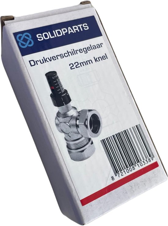 Solidparts drukverschilregelaar 22mm knel | bol