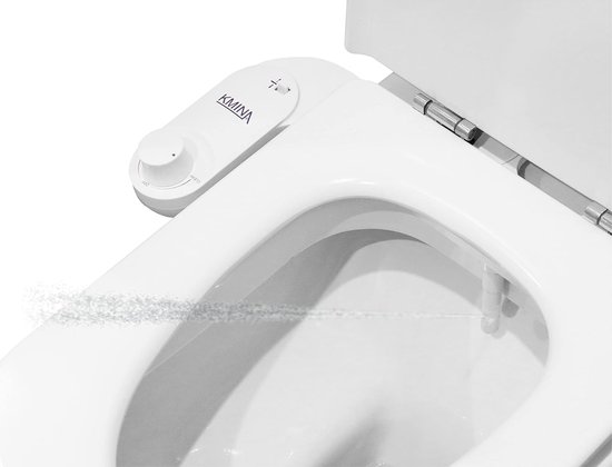 luxe bidet Bidet voor WC met Jet Koud Water (Slanglengte 80 cm), Douche ...