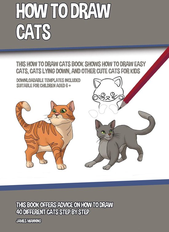 How to draw books - How to Draw Cats (ebook), James Manning ...