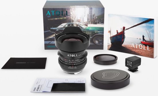 Lomography Atoll ultra-wide Angle 2.8/17 art lens Leica M-mount | bol