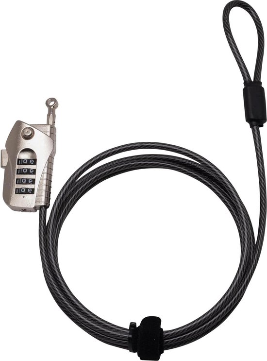 Muuranker Kabelslot met Cijferslot voor Fiets Motorfiets E-Scooter ...