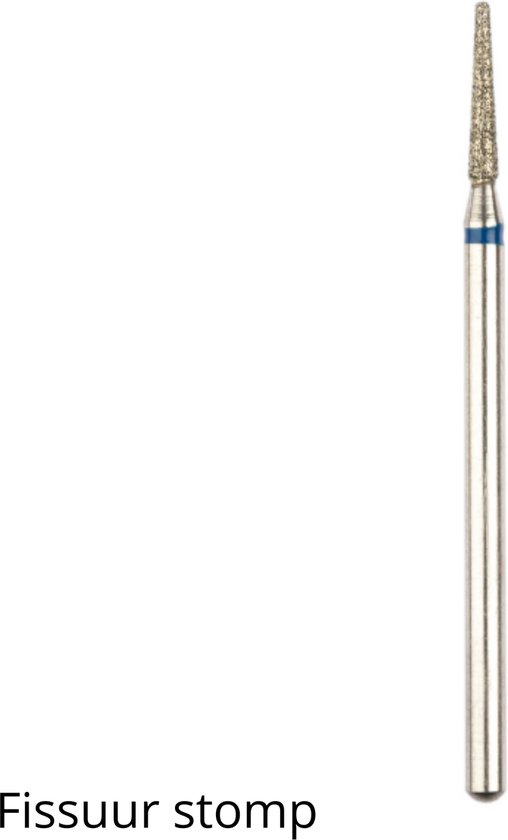 Diamant Fissuur frees / bitje stompe punt Ø 1.8 mm -Grit : medium ...