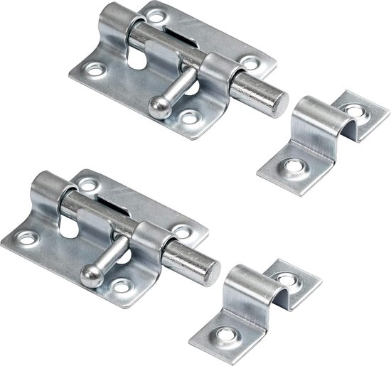 deurgrendel Deurgrendel, set van 2 - grendel 38 x 45 mm - inclusief ...
