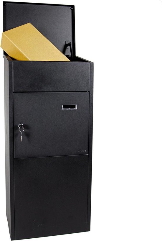 Parcel XL - Pakketbrievenbus - Brievenbus - Zwart - Post & Pakketten | bol