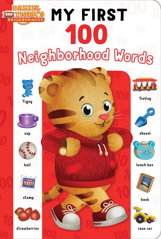 Daniel Tiger's Neighborhood- My First 100 Neighborhood Words, Maggie ...