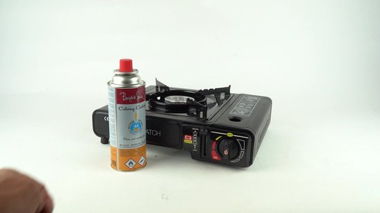 Eurocatch Outdoor - Kooktoestel op Gas - incl 4 Butaan Gasbussen - Gas ...