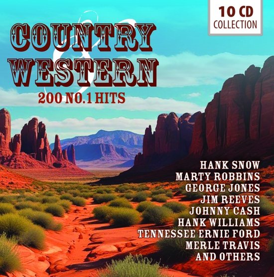 V/A - Country & Western - 200 No.1 Hits (CD), V/a | Muziek | bol