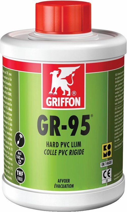 Hard-PVC-lijm GR-95pot 1ltr - Komo | bol