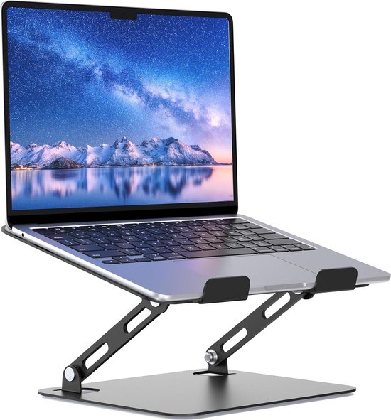 Adjustable Laptop Stand - Portable Laptop Riser with Ergonomic Design ...