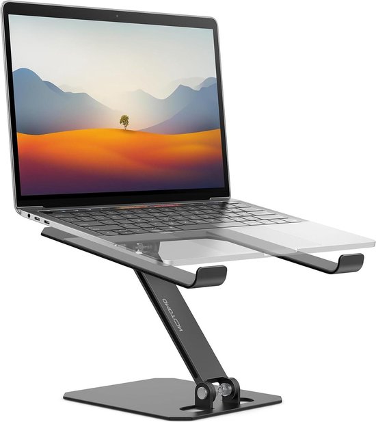 OMOTON Ergonomic Laptop Stand - Foldable en in hoogte verstelbaar - 17 ...