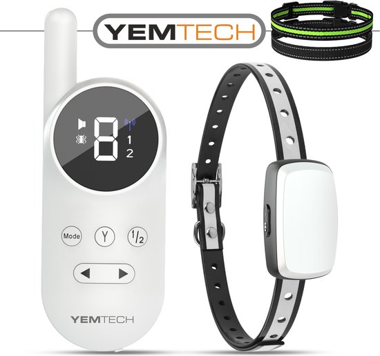 Yemtech® 3-in-1 Trainingshalsband - Opvoedingshalsband voor Honden ...