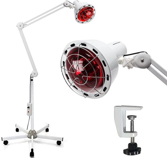 Infraroodlamp - Infrarood Lamp - Infrarood Therapie - Pijnverlichting ...