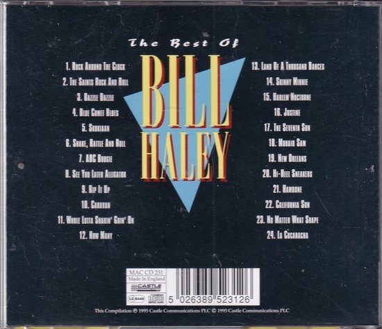 Best of Bill Haley [Castle], Bill Haley | CD (album) | Muziek | bol