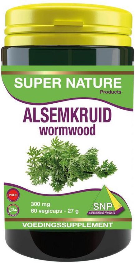 SNP Alsemkruid wormwood 300 mg puur 60 Vegetarische capsules | bol