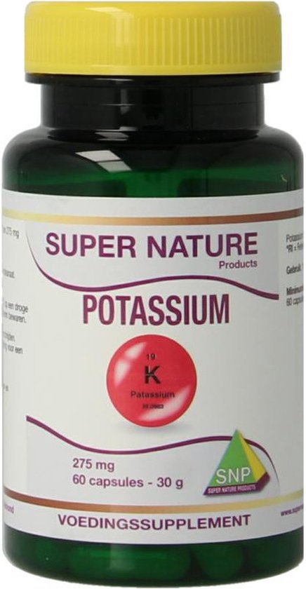 SNP Potassium citraat 275 mg 60 capsules | bol