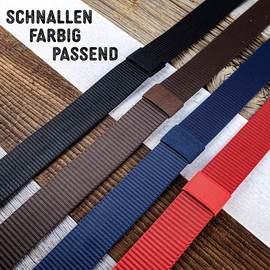Tactische riem met Quick Release sluiting in 7 kleuren - 120-180 cm ...