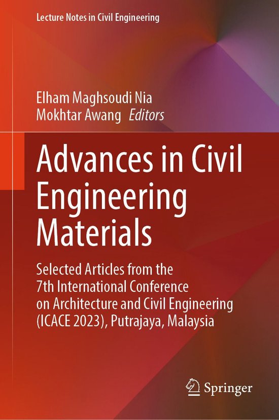 Lecture Notes in Civil Engineering 466 - Advances in Civil Engineering ...