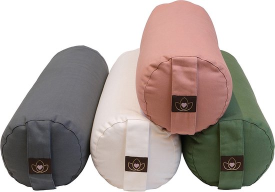 Yoga bolster eco nude rond - Lotus | bol