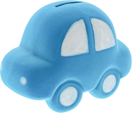 Spaarpot Auto blauw | bol