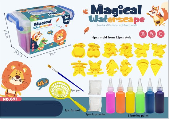 Magical waterscape 16-delig - kinderen - creatief - educatie - | bol