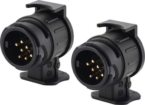 Aanhanger verloopstekker - 2 Stuks - Universele stekker - adapter ...