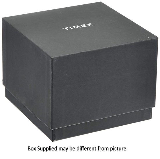 Timex Marlin Chrono TW2W10300 Horloge - Leer - Zwart - Ø 40 mm | bol