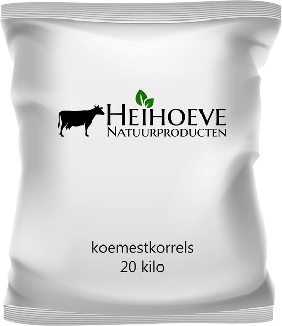 Koemestkorrels Premium 20 KG voor 200 m2 (Organische mestkorrels ...