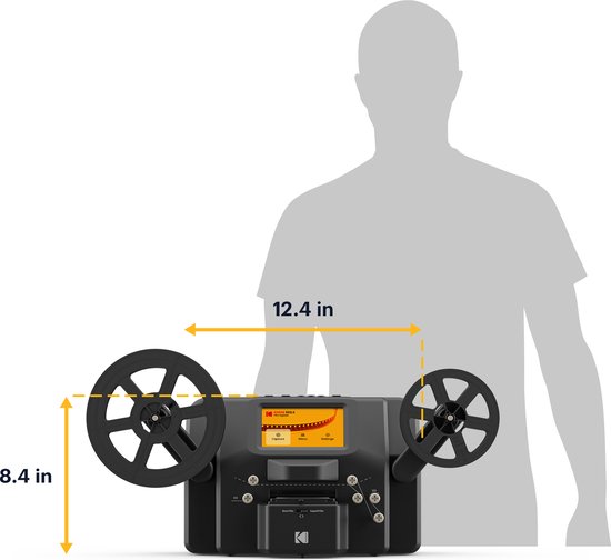 Kodak - Reels Film Digitizer - Portable Scanner | bol