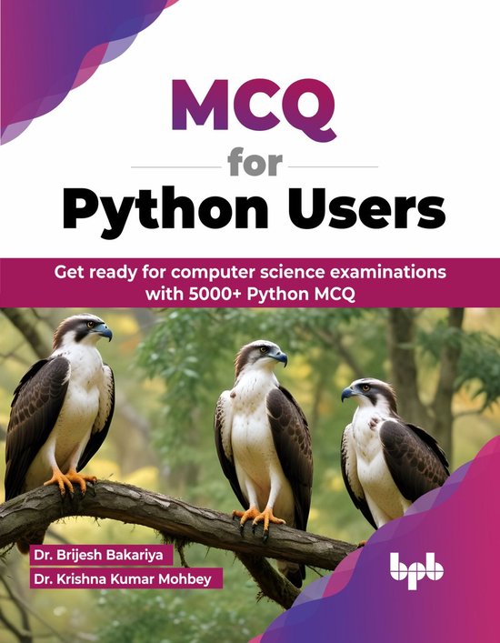 MCQ for Python Users, Brijesh Bakariya | 9789355517739 | Boeken | bol