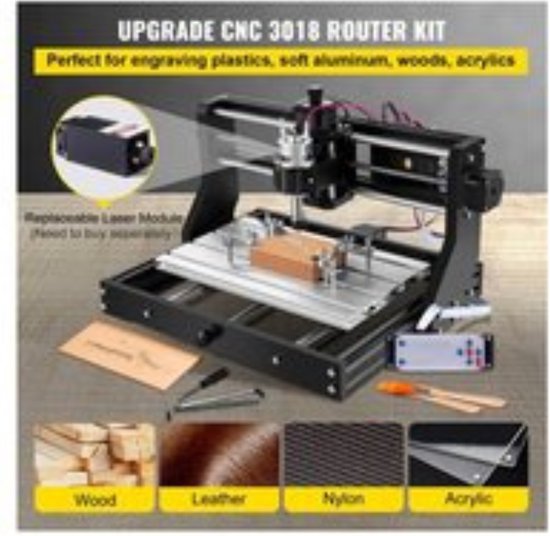 Cnc 3018 Pro Laser graveermachine - Graveer machine - Laser cutter ...