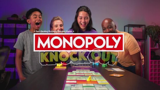 Monopoly Knockout Bordspel - Nederlandse Editie - Gezelschapsspel ...