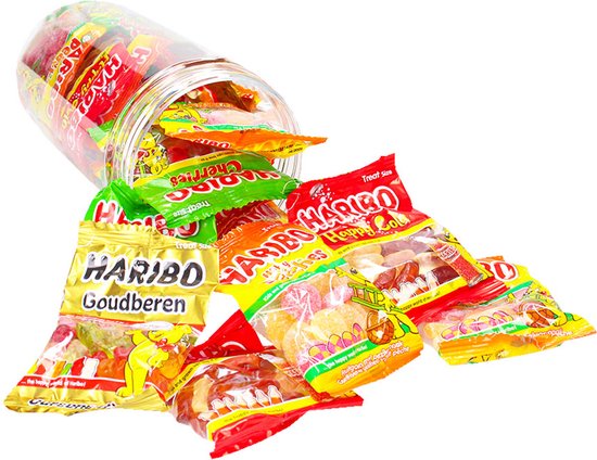 Haribo Happy Heroes mega snoepmix - Happy Cola, Goudberen, Happy ...
