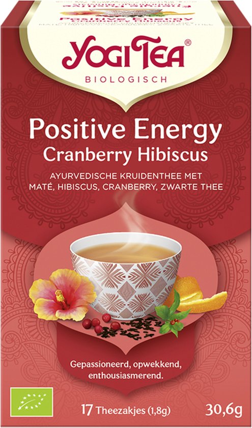 6x Yogi tea Positive Energy Biologisch 17 stuks | bol