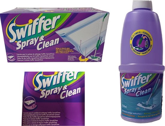 Swiffer Spray & Clean Alles-In-Een Dweilsysteem Navulling - 750 ml ...