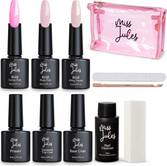 Miss Jules® BIAB Starter Pakket – Builder in a Bottle – BIAB Nagel ...