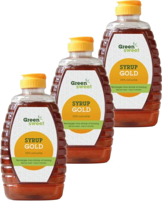 Green Sweet | Syrup Gold 1000g | 3 stuks | 3 x 1000g | bol