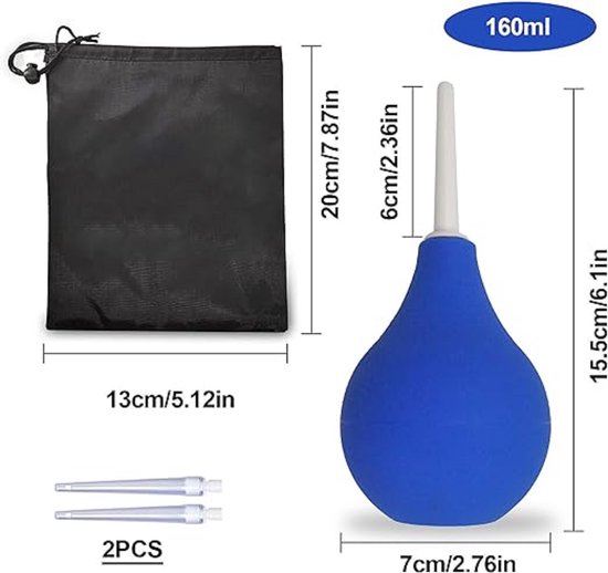 Enema Kit - klysma bolpomp set 160 ml | bol