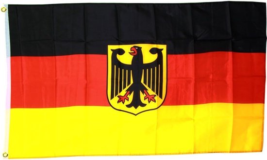 Grote vlag van Duitsland met Adelaar / Bundesflagge - 150x250CM - Duitse vlag XXL | bol