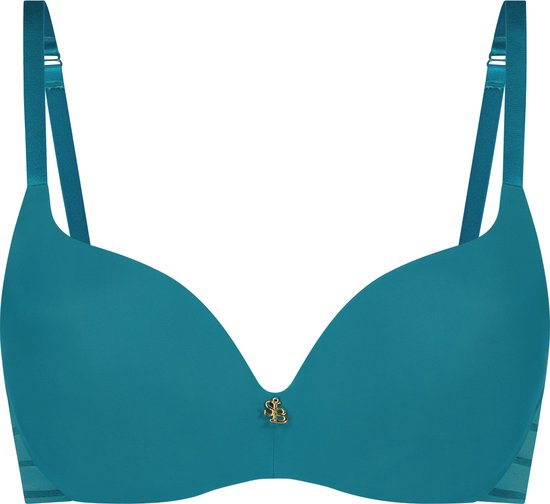 Sapph - Voorgevormde bh - Lichte Push-up bh - Amelia - Petrol - Maat ...