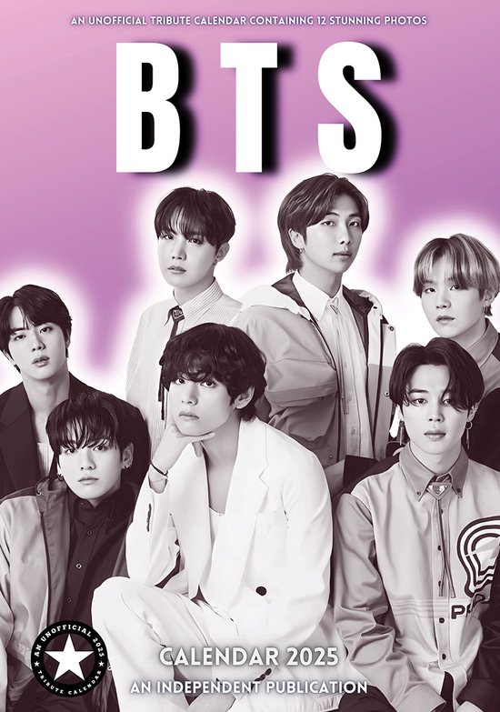 BTS Kalender 2025 A3 | bol