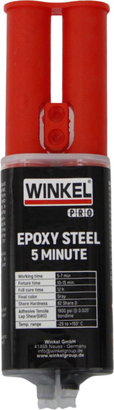 Winkel Epoxy Clear 5 Minute - Twee Componentenlijm - 24 ml - Epoxy | bol