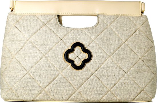 Handtas Dames Laura Ashley VALETTA-CREAM Grijs 30 x 20 x 9 cm | bol