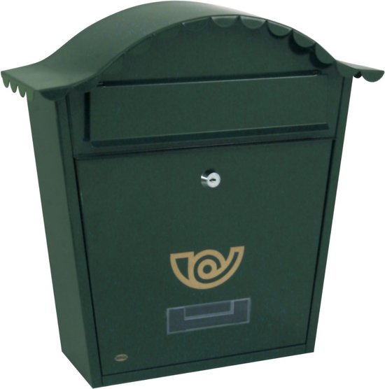 Groene Brievenbus - Staal 370x360x105mm | bol