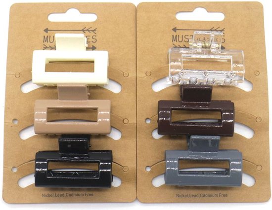 Haarclips - set van 6 - haaraccessoire - opsteken - haarstijlen ...