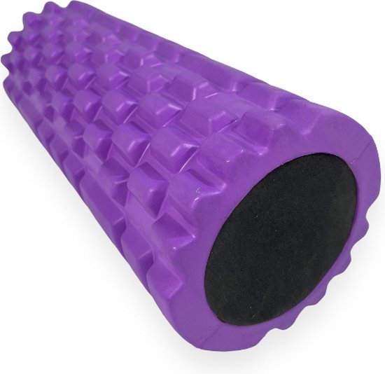 Padisport Foamroller 2 In 1 Voordeelset Paars - Foamrol - Massagerol ...